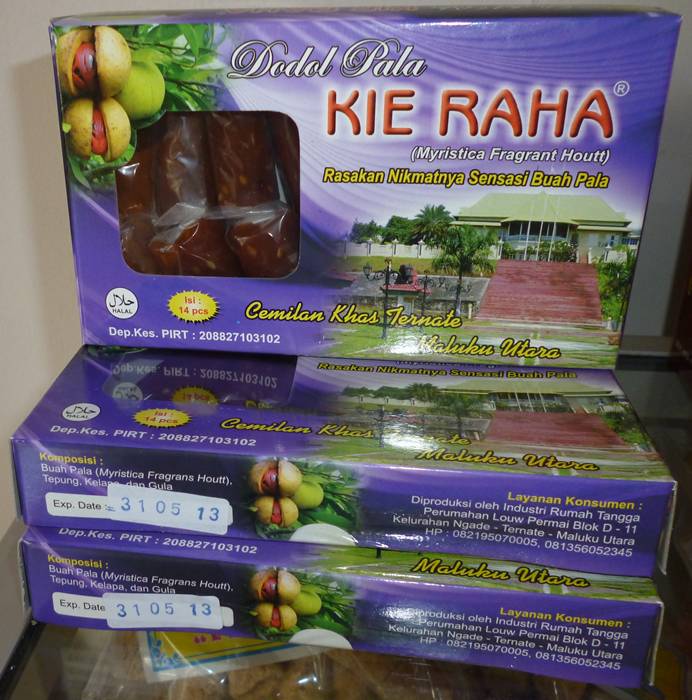 Produk Khas Ternate: Minuman & Camilan: Sirup Pala dan Dodol Pala Khas ...