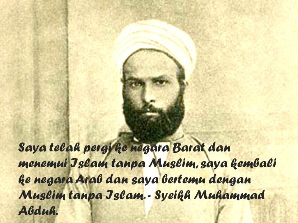 Kata Kata Tokoh Syeikh Muhammad Abduh