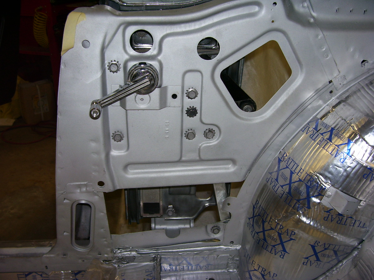 65 Mustang Restoration: Post #40, 7/10/11 Rear Quarter Window Install