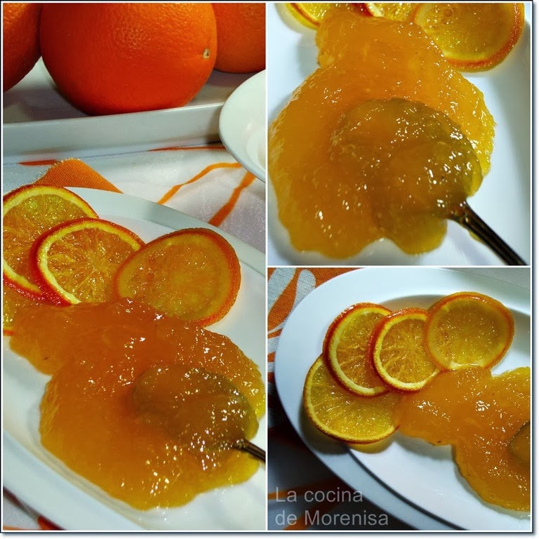 LA COCINA DE MORENISA: Mermelada de Naranja y Naranjas confitadas