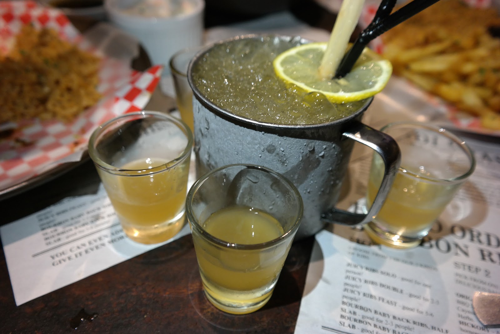 Sand Under My Feet: Rue Bourbon Salcedo Bar and Restaurant - The Drinks