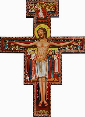 Escritor de Iconos: La simbología del Cristo de San Damián.