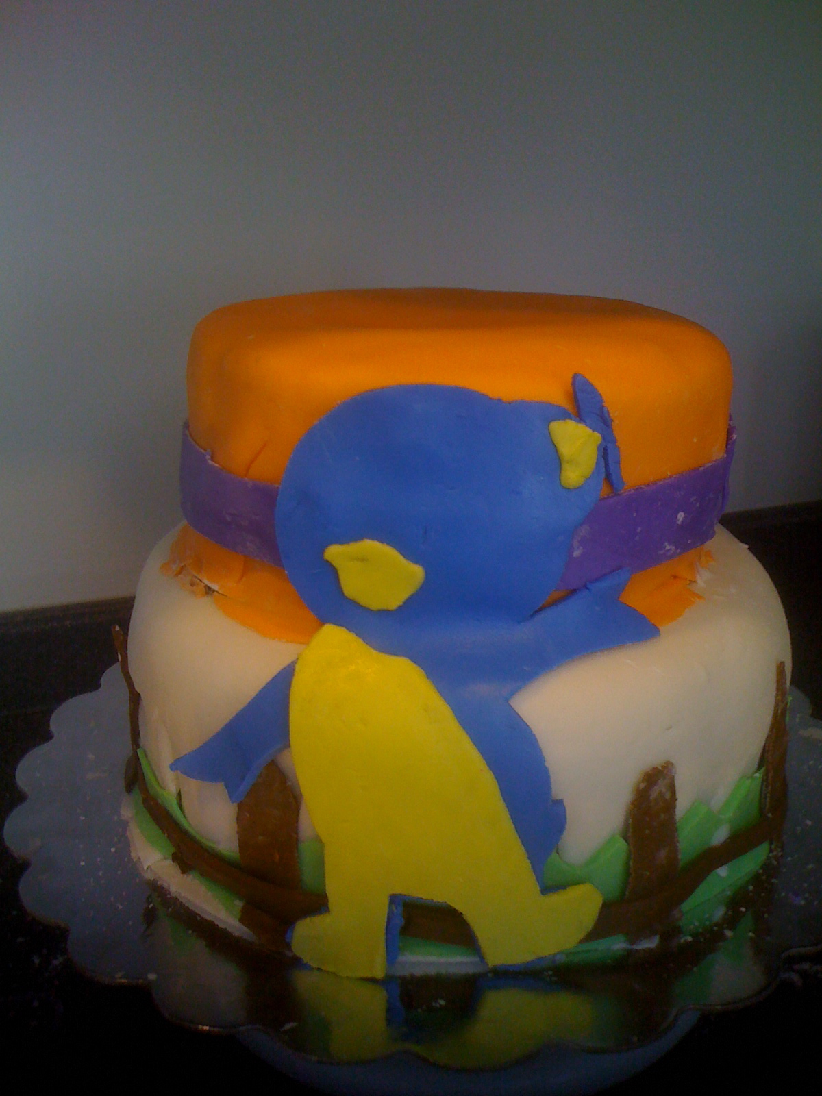 Lxathena Creations: Backyardigans Birthday Cake