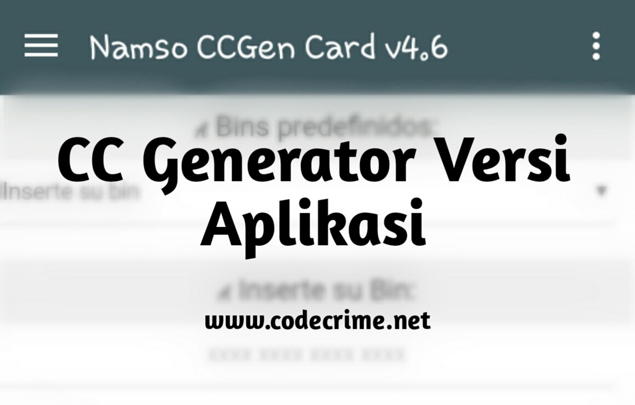 CC Generator APK - chikstech