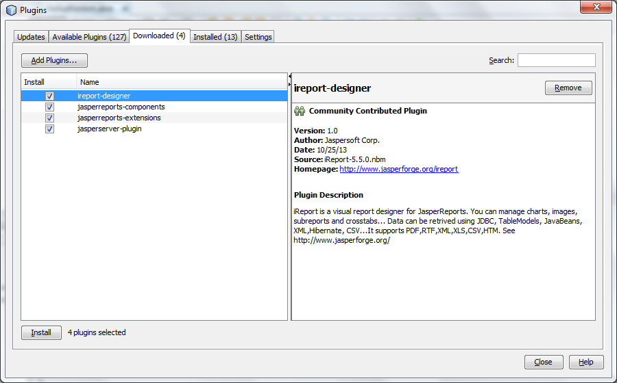 How To Install iReport In Netbeans - How-To Tutorials & Source Code by ...