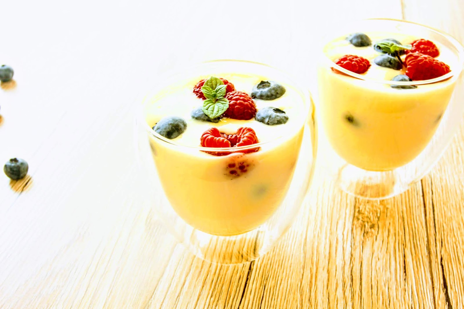 Postre de Vainilla light
