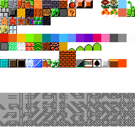 Mario Tileset