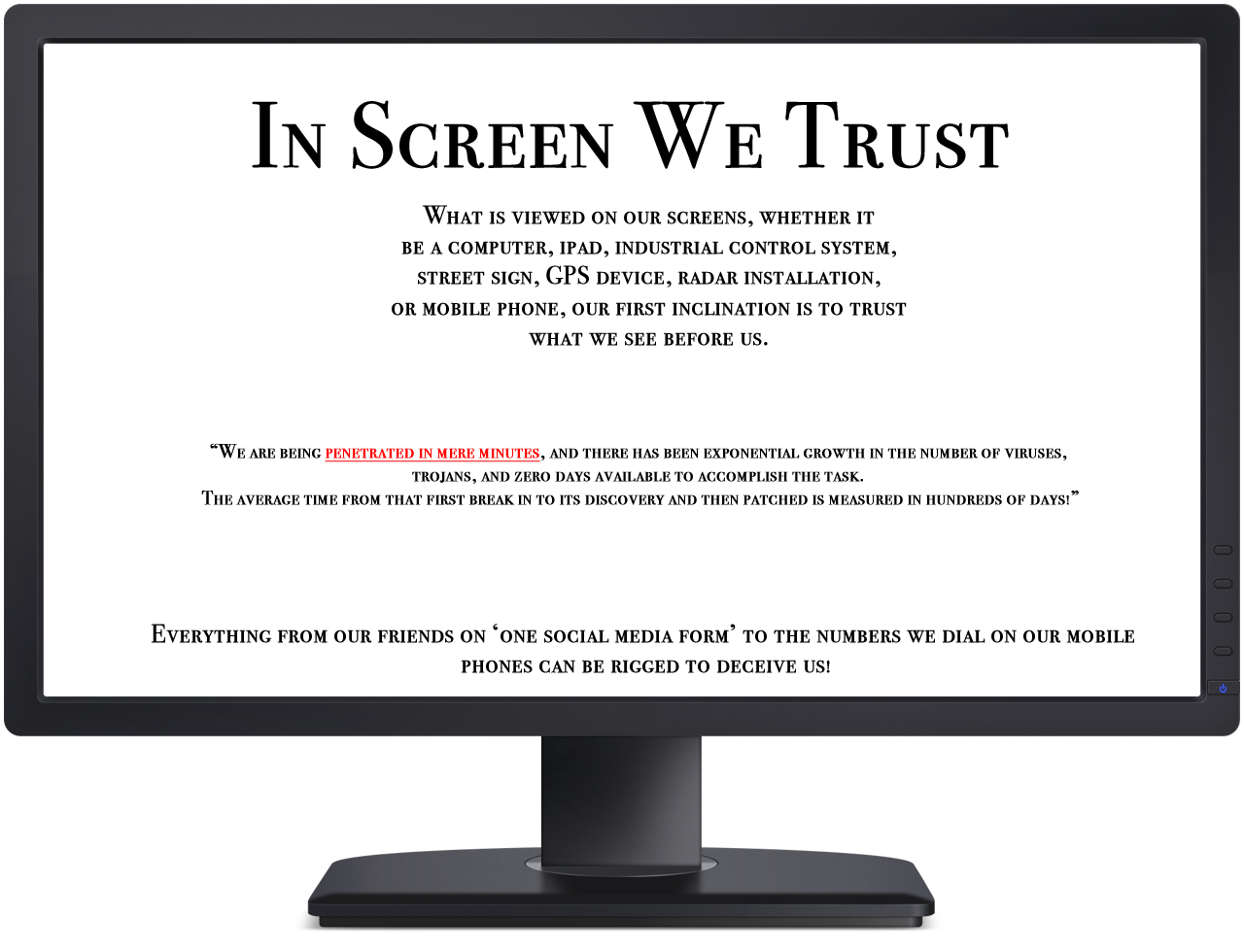 Demolocke's Agenda: 2017