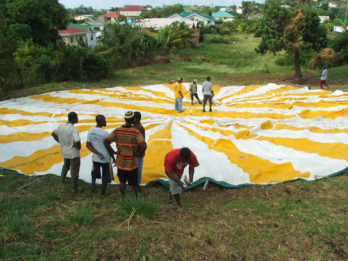 Give Me The Bible Revival Crusade: The Tent is Pitched!!