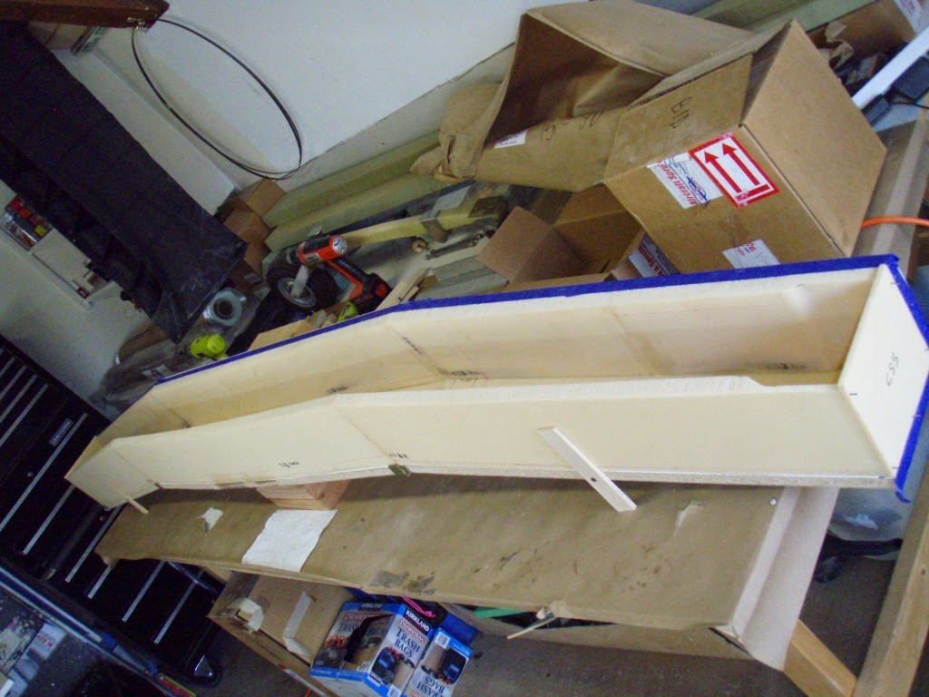 The Long EZ Build: Spar interior layup