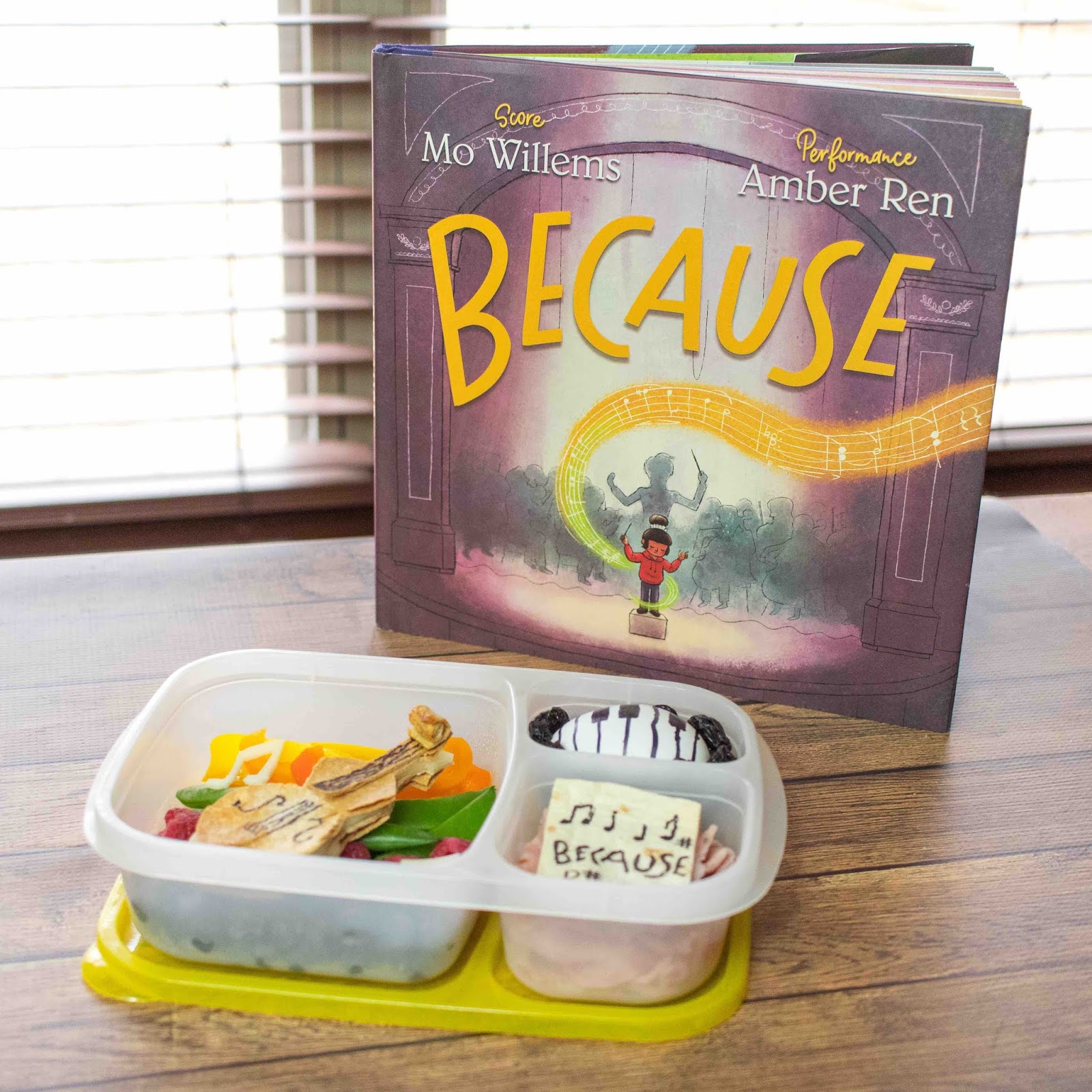 Lunchbox Dad: Mo Willems' Because Book Musical Lunch Box Recipe Ideas!