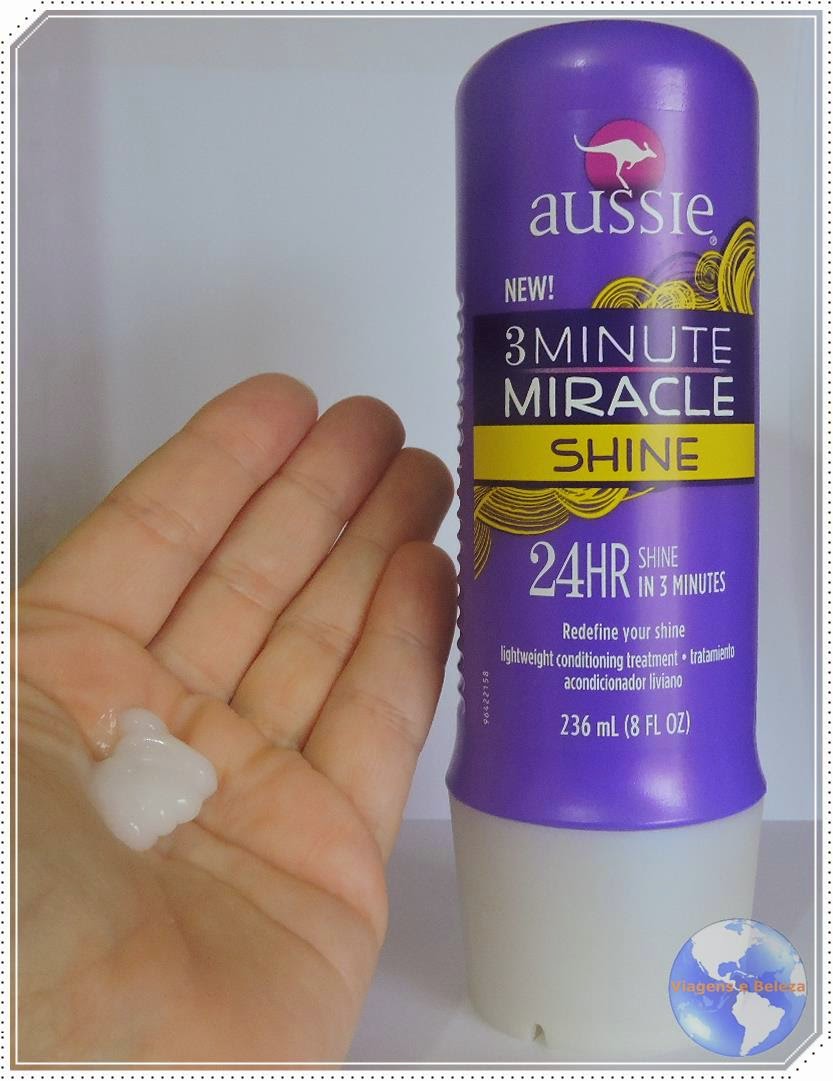 Novo: Aussie 3 Minutes Miracle Shine - Viagens e Beleza