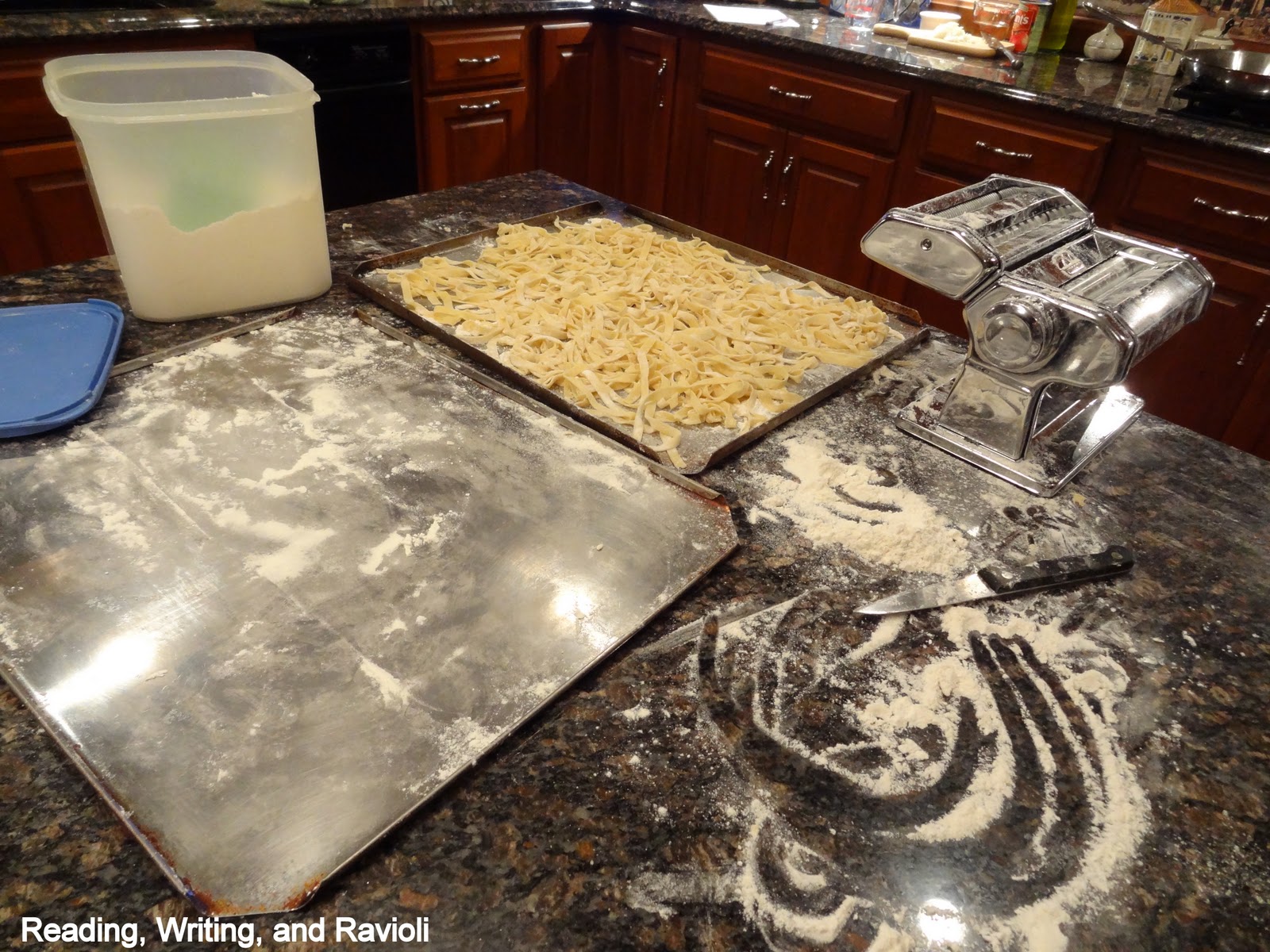 Reading, Writing, and Ravioli: Recipe: Basic Pasta Dough