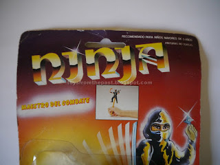 Toys from the Past: #666 NINJA MAESTRO DEL COMBATE (Around 1993)