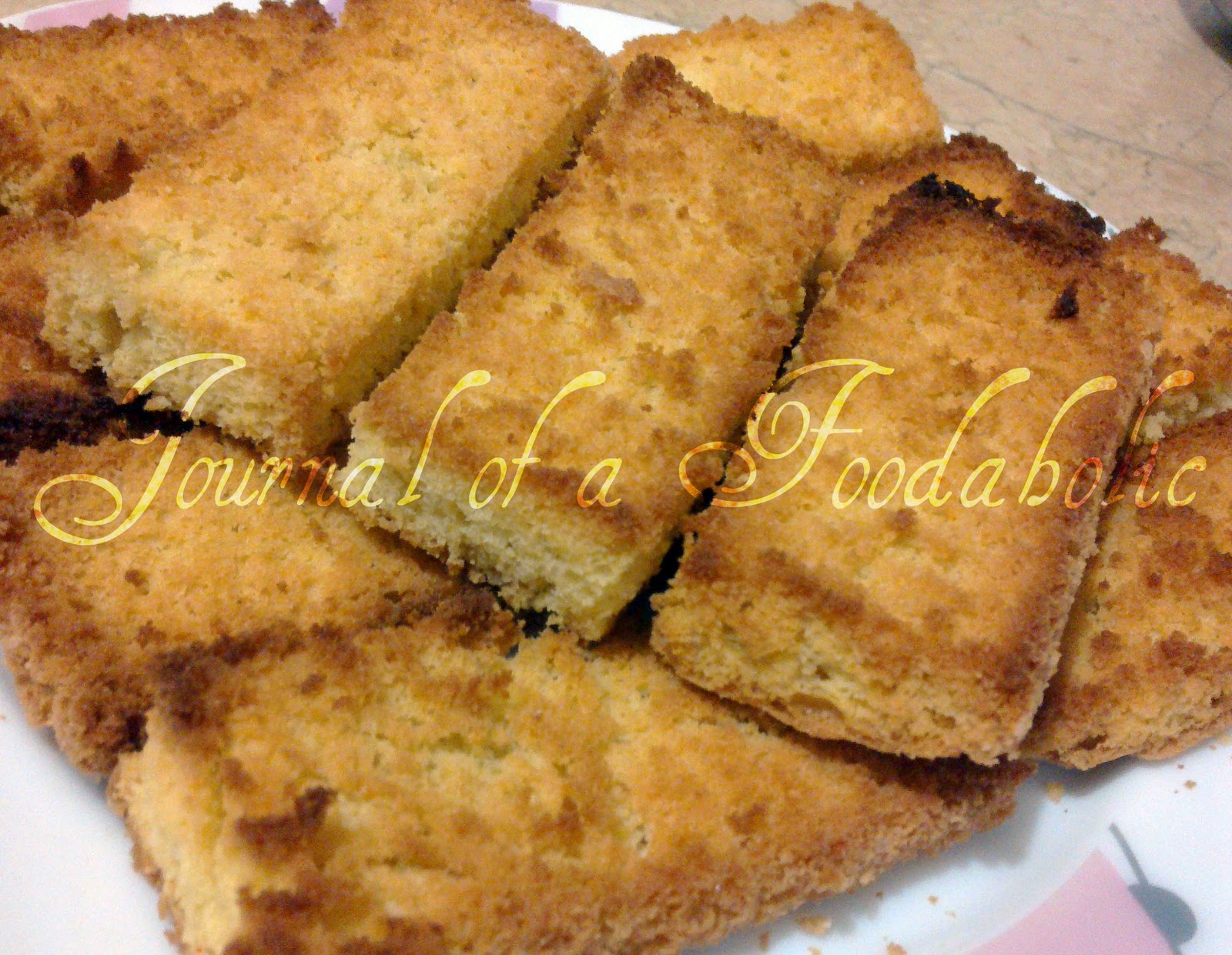 Journal of a Foodaholic: Cake Rusks