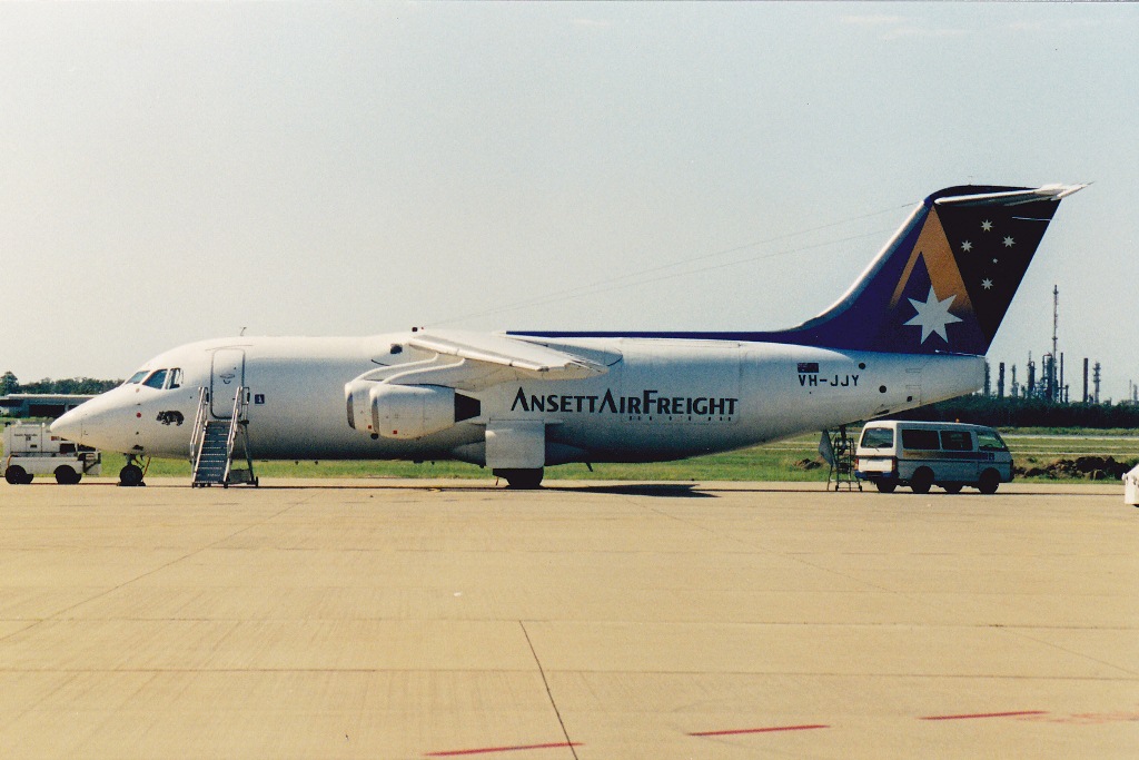Central Queensland Plane Spotting: Former Ansett Australia Cargo BAe ...