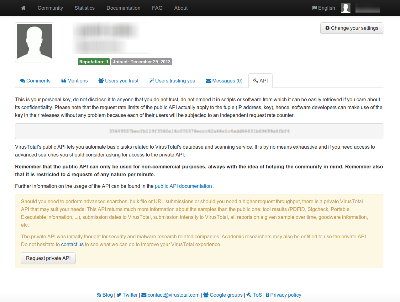 [Python] Virustotal api using python