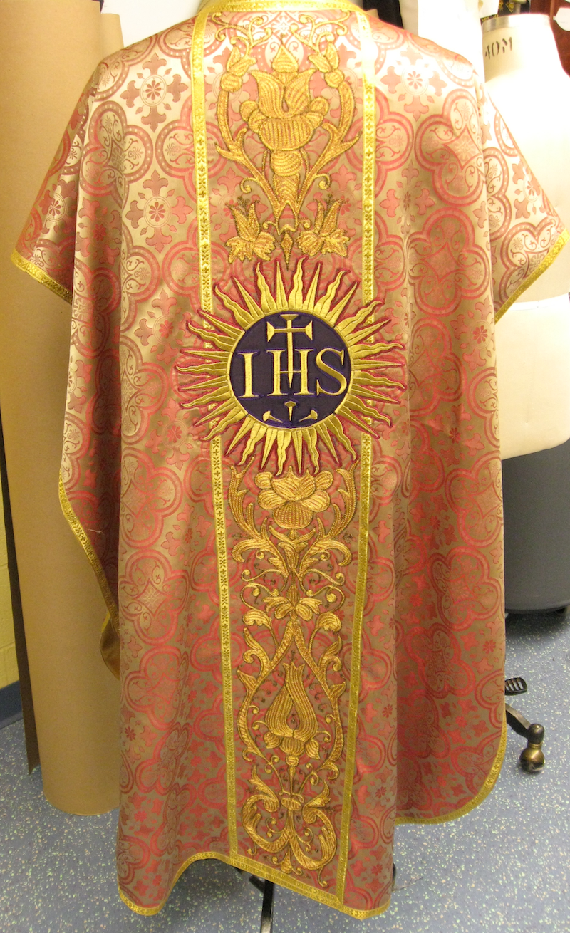 New Liturgical Movement: Still Further New Vestment Work from St. Louis
