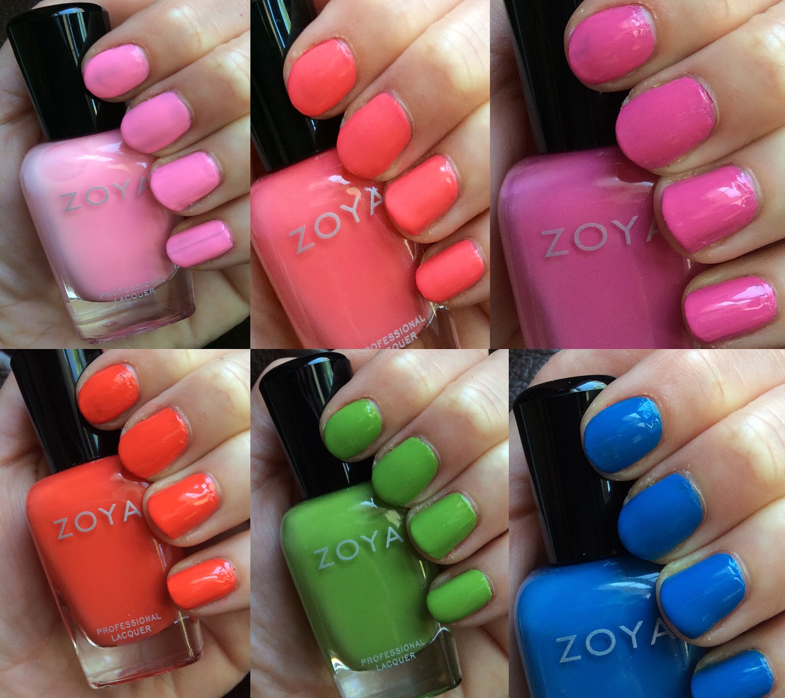 The Beauty of Life: Zoya Summer 2014 Tickled Collection Swatches