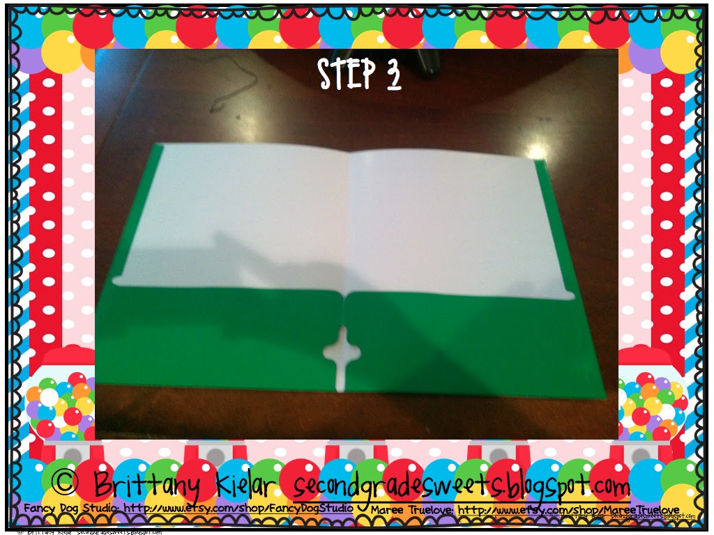 Sweet Seconds: Easy & Cheap Test Folders DIY
