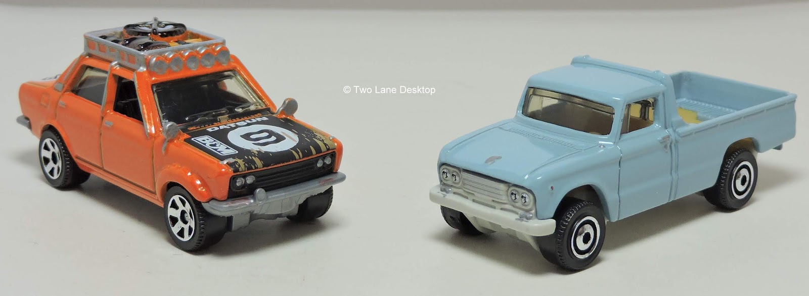 Hot Wheels Nissan 240SX, Skyline GT-R, Datsun 510 Rally, Datsun 620 Pickup