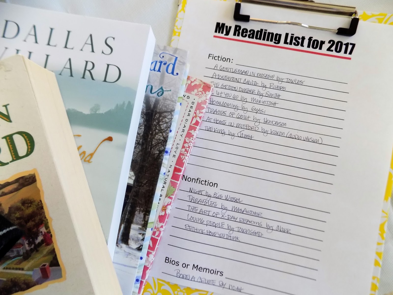 The Suitcase Journals: How You Can Enjoy Making a "Reading List for 2017"