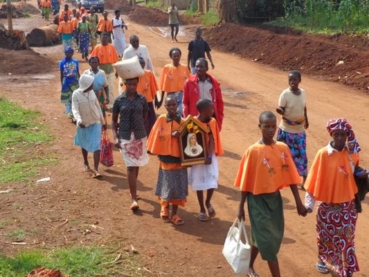 Bikira Mariya: RWANDA:PAROISSE RANGO_BUTARE,APOSTOLAT DE L'ORATOIRE ...