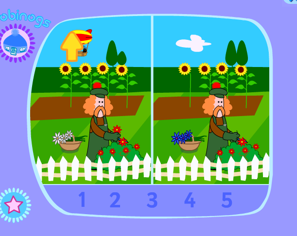 Material de Isaac para Educacion Especial: BUSCA LAS 5 DIFENCIAS