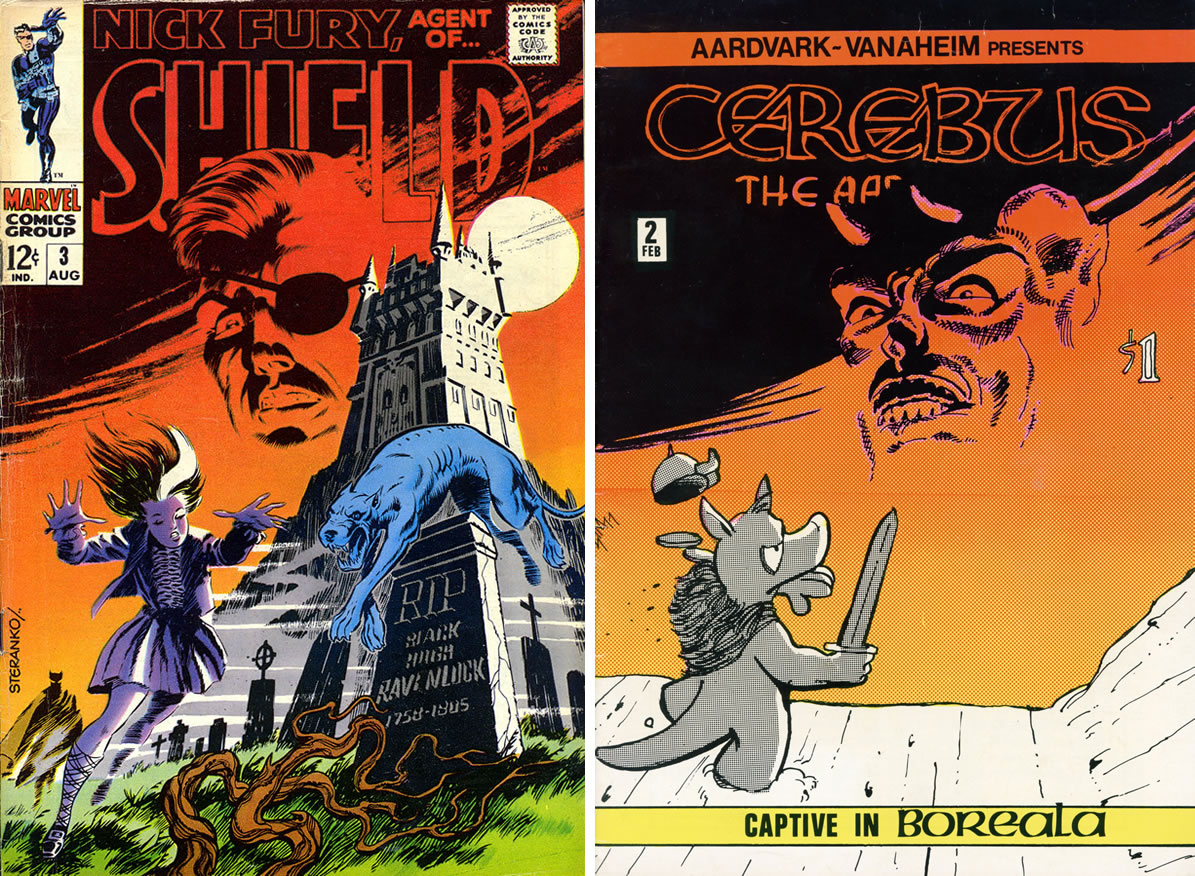 A MOMENT OF CEREBUS: Cerebus Cover Art Treasury: Behind The Scenes - Part 3
