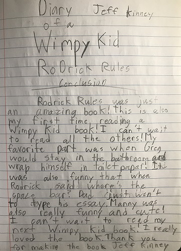 Rodrick Rules by Jeff Kinney Review ~ JeanBookNerd