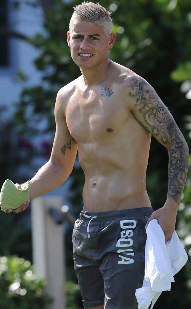 James Rodríguez se tiñe de rubio platino | Akío Magazine | Celebrity ...