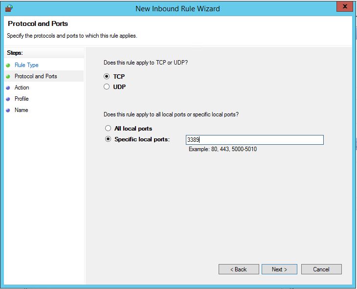 Restrict RDP Access by IP Address - NETWORKSTIP Networking CCNA,Centos,Ubuntu,Sql,