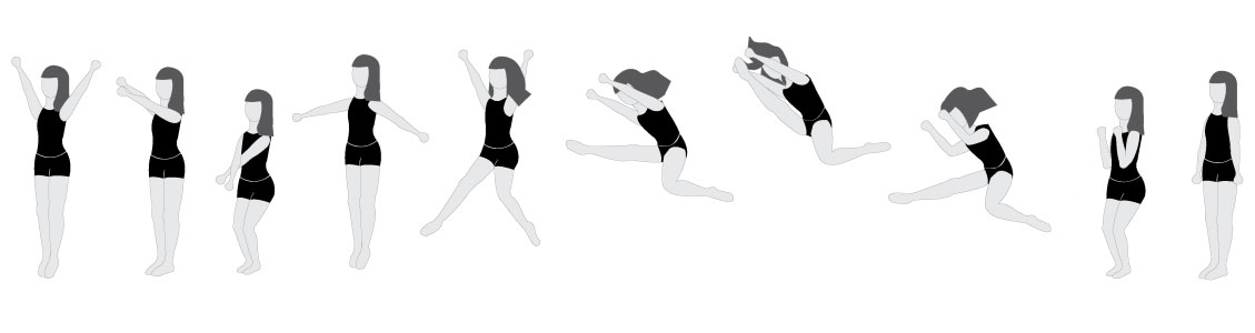 Cheerleading Brasil: Guia de Saltos: Hurdler Jump.