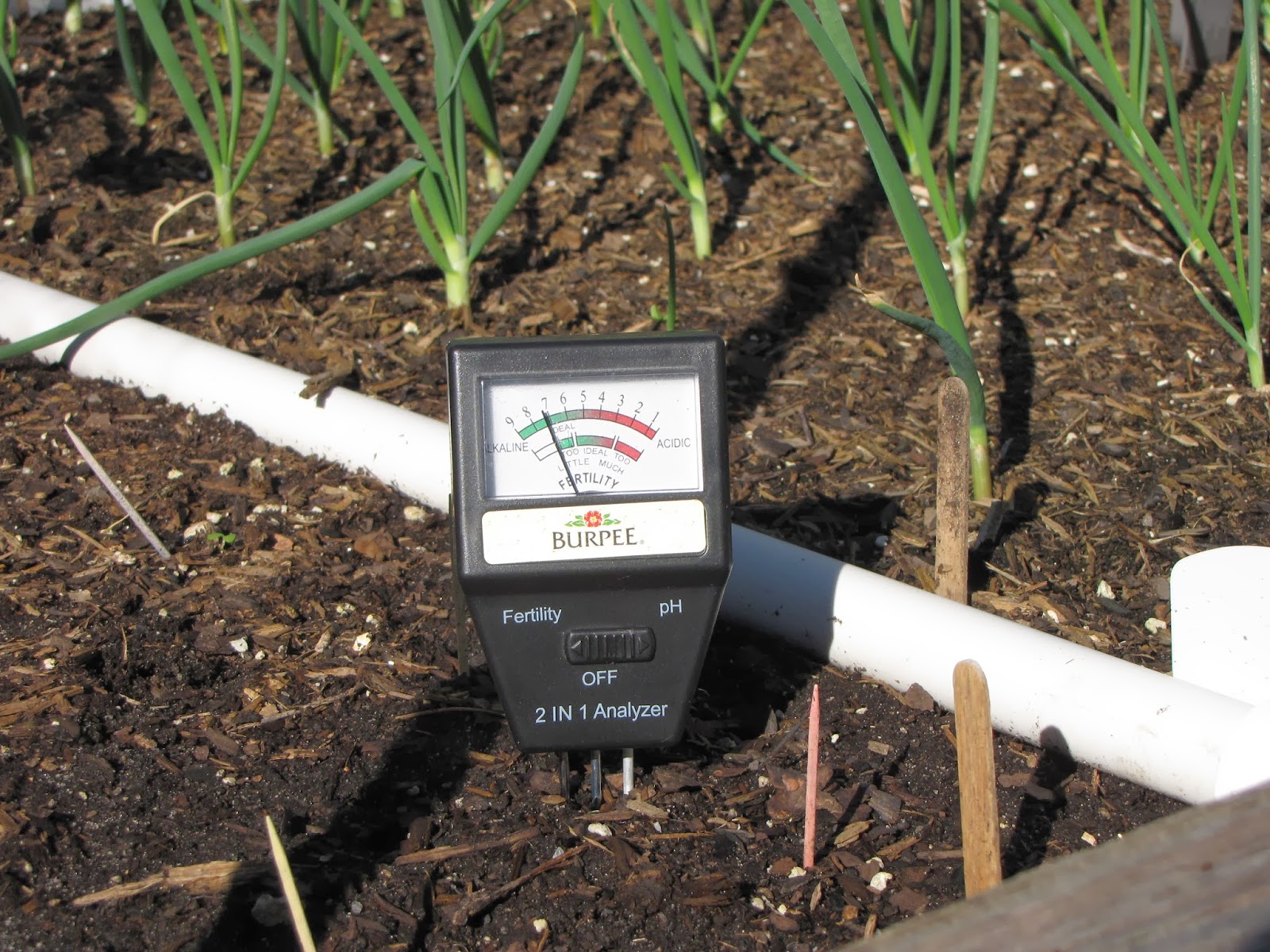 Green Meadows Community Garden: Conducting a Proper Electronic Soil Test!