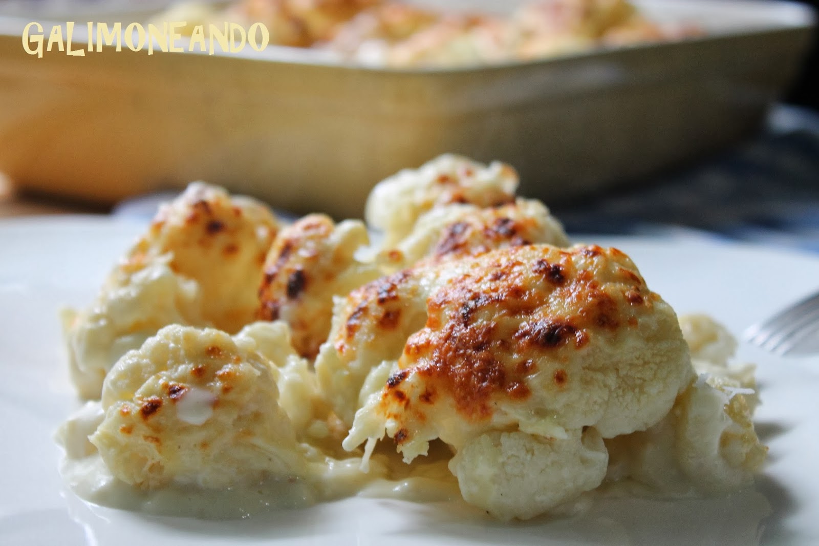 GALIMONEANDO: COLIFLOR GRATINADA CON BECHAMEL