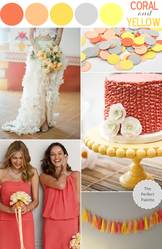 Color Story | Coral and Yellow | The Perfect Palette
