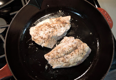 The Briny Lemon: Pan-Roasted Red Snapper with Spicy Coconut Sauce