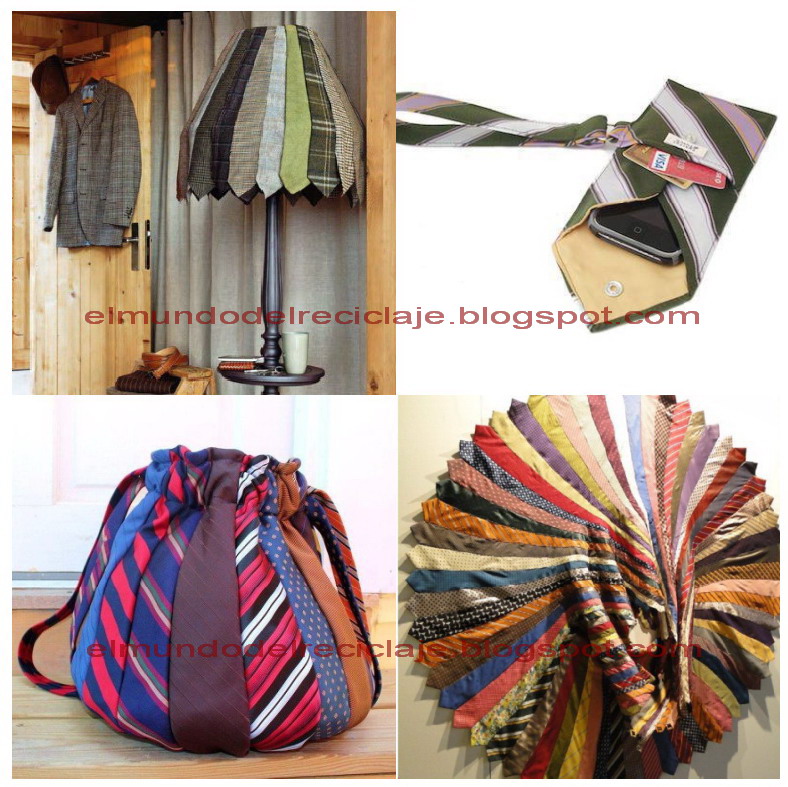 EL MUNDO DEL RECICLAJE: Recicla corbatas