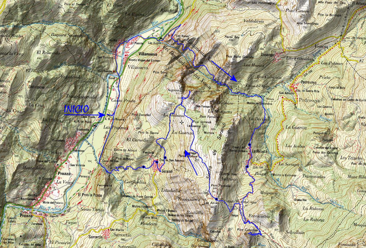 Caleyando con Cienfuegos: La Sierra de Serandi por el Desfiladero de ...