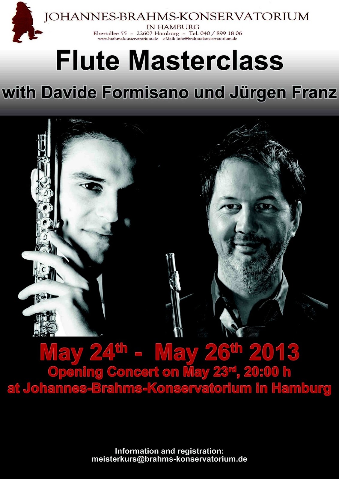 Mascolo Flute Center & Estudantes de Flauta: Masterclass com dois ...