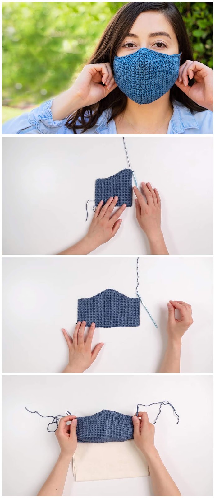 Crochet Mask Free Tutorial