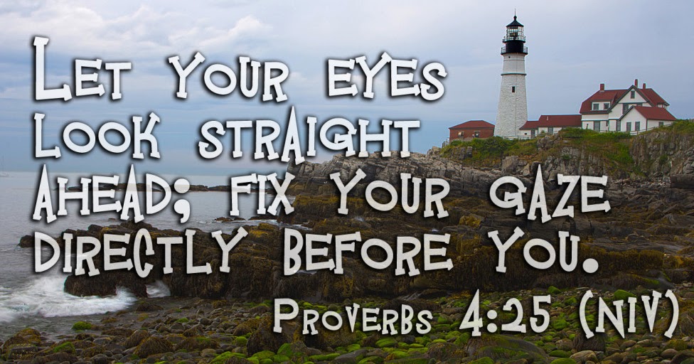 Living Water: Keep Your Eyes Fixed On Your Vision