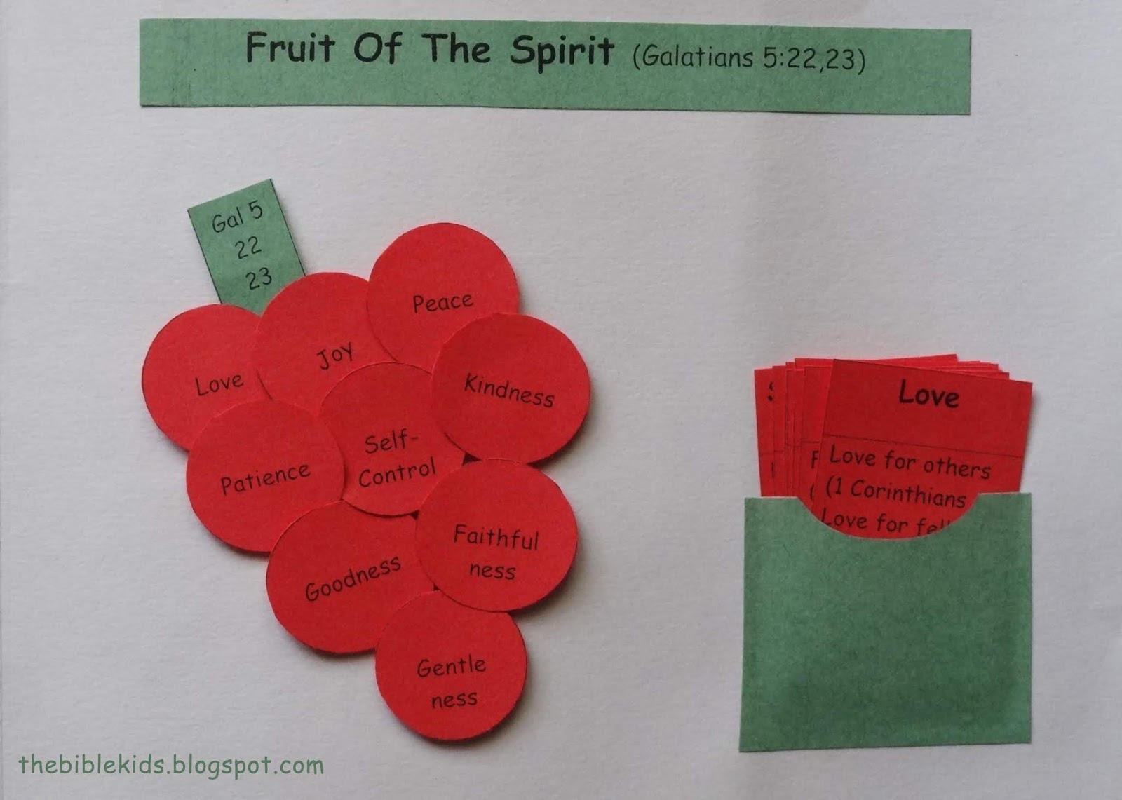 Fruit Of Spirit - Craft