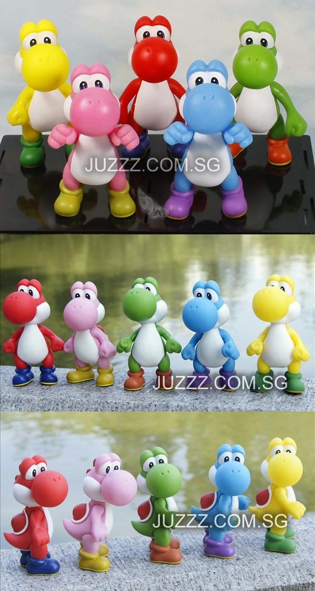 JUZZZ.COM.SG : JUZZZ Singapore: Rainbow!:NEW 5 COLOURS YOSHI SET!!