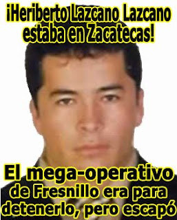 "EL CIRCO": ¡Heriberto Lazcano Lazcano estaba en Zacatecas!