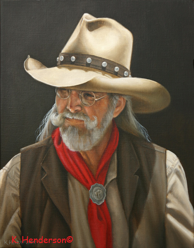 K. Henderson Art, My Art & My life in Rural America: Buffalo Rider by K ...