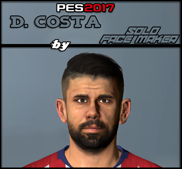 pes-modif: Pes 2017 Diego Costa face by Solo Gamer Face Maker & Pes Editor