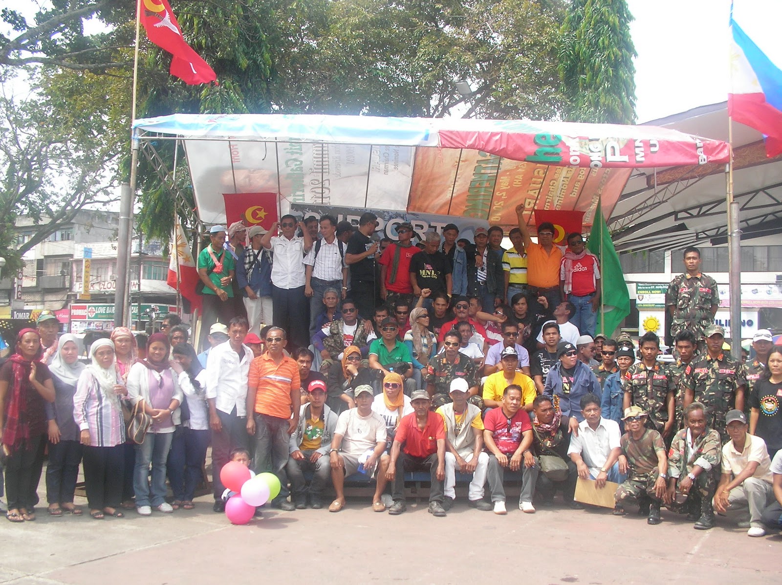 MNLF Davao City Info: MINDANAO LEADERS SUPPORT THE PEACE RALLY IN DAVAO ...