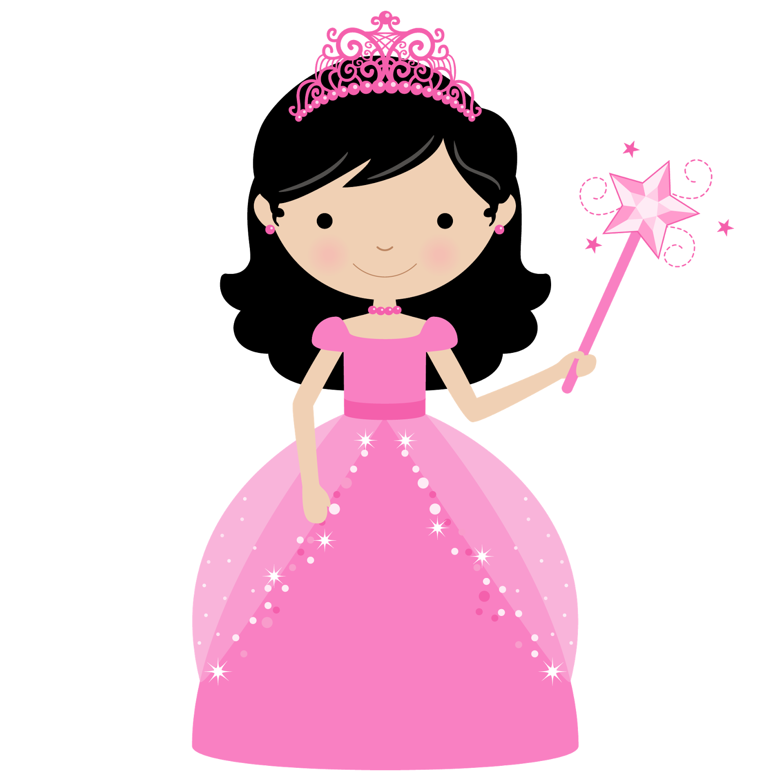 Princess: Free Printable Clipart. - Oh My Fiesta! in english