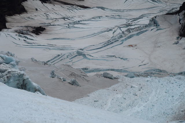 Mount Rainier Climbing: Disappointment Cleaver Update -- July 12